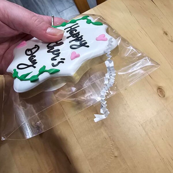 Coquette Bow Birthday Cookies, Celebrate Bow Themed Cookie, Set of 6-48 ...