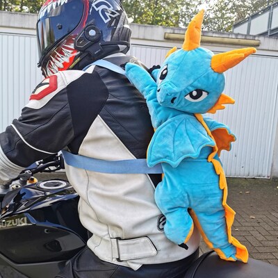 Dragon Plush Backpack Sewing Pattern .pdf Tutorial Stuffed Animal - Etsy