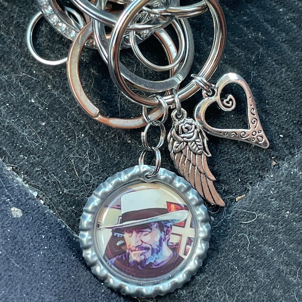 Memorial Keychain - Memorial Gift - Photo Memorial - Remembrance Gift ...