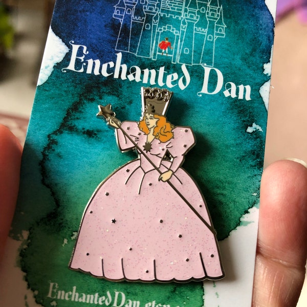 Glittery Oz Inspired Good Witch Pin - Etsy