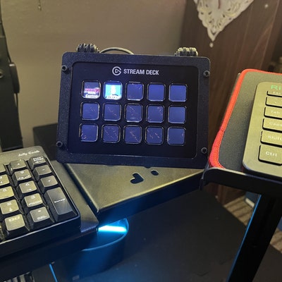 Stream Deck 15 Key Modular Adjustable Mount fully Enclosed MK1 or MK2 ...