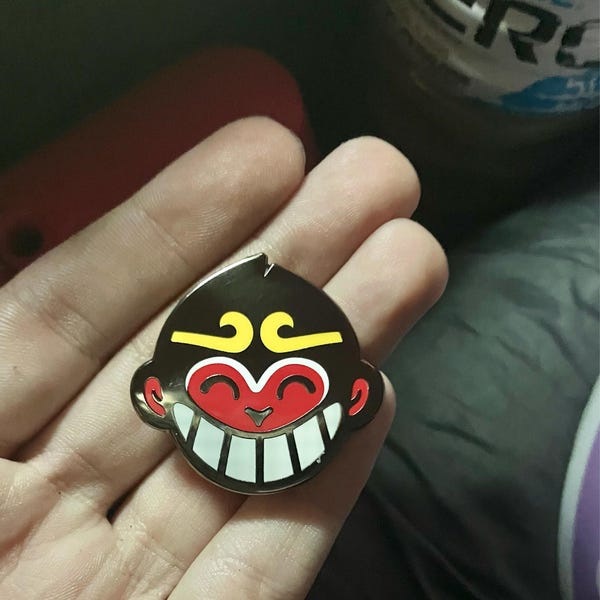 LMK: Sun Wukong and Macaque Logo | Enamel Pin - Etsy