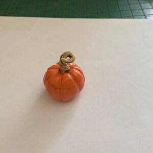 Hand Made Ceramic Stoneware Mini Miniature Pumpkin Pumpkins - Etsy