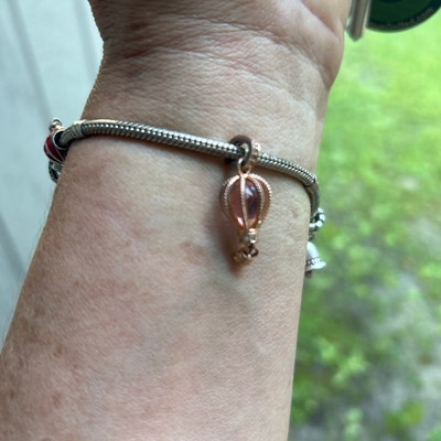 Pandora Charms Pandora Blue Murano Glass Butterfly Dangle - Etsy