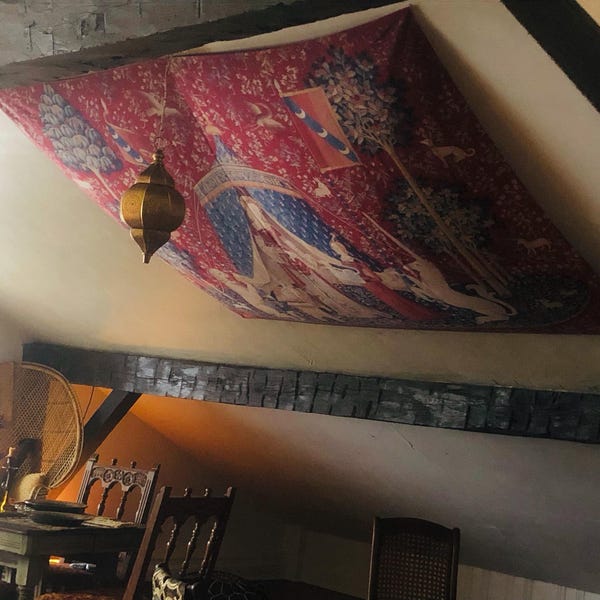 Moon Goddess Hecate Poster- Wiccan Tapestry - Violet Hecate Witchy ...