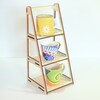 3 Tiered Display Stand - Cut Out Sides - Shop or Market Display - Laser ...