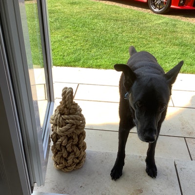 Lighthouse Tall Rope Door Stop - Etsy UK