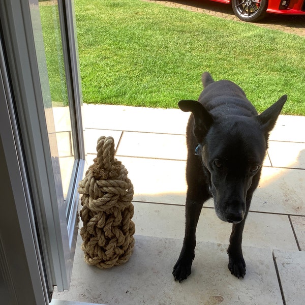 Heavy Buoy Rope Door Stop - Etsy UK