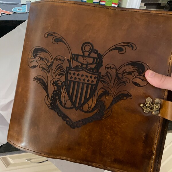 USCG Chief Charge Book, Create YOUR Own, Personalized Name on Spine ...