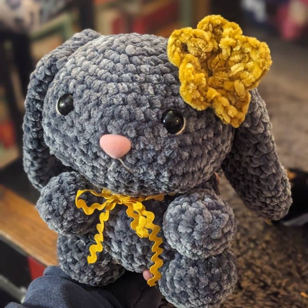 Cute Crochet Bunny Pattern, Amigurumi Crochet Pattern, PDF Crochet ...