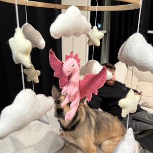 Bee Mobile/ Ladybug Mobile/ Baby Girl Mobile/ Baby Mobile/ Handmade ...