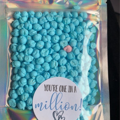 Personalised Pre Filled Mixed Pink Blue Millions Sweet Cones - Etsy UK