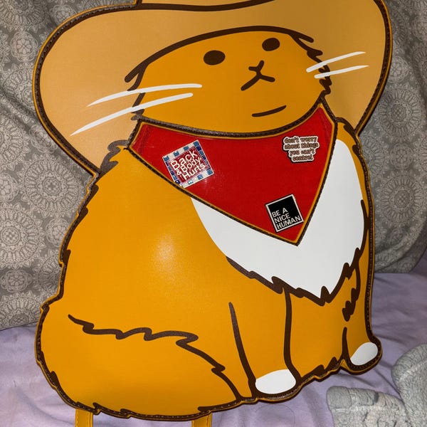 Cowboy Cat Ita Bag - Purse and Backpack - Etsy