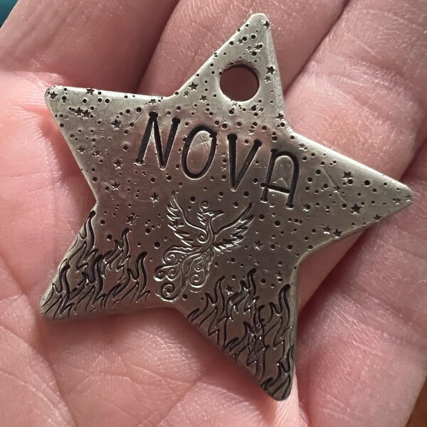 Mini Dog Tag for Dogs, the Bean, Dog Tag, Kidney Bean, Personalized ...