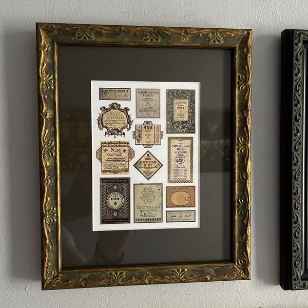 Ornate Green Gold Picture Frame,vintage Green Gold Ornate Frame,fancy ...