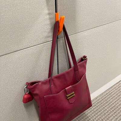 Modern Office Cubicle Coat Hook 3D Printed Partition Rail Hanger for ...