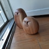 Funny Face, Funny Wood Meme, Wood Face Figurine, Wood Carving, Table ...