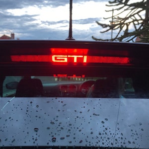 Vinyl Brake Light Decal Matte Black - Etsy