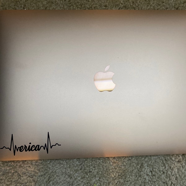 Heartbeat Name Decal / Custom EKG Decal / Nurse Decal / Decal / Sticker ...