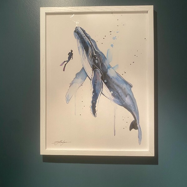 Opah Moonfish Sunfish Watercolor Painting Print by Slaveika Aladjova ...