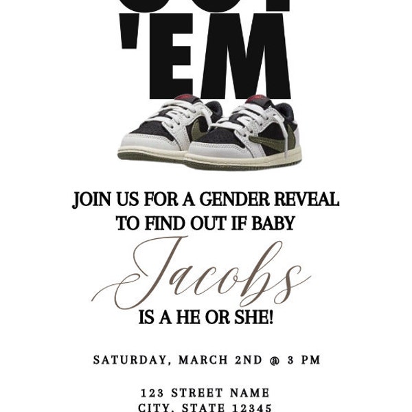 GOT ‘EM Jordan| Travis | off White SNEAKERHEAD Inspired Digital Social ...