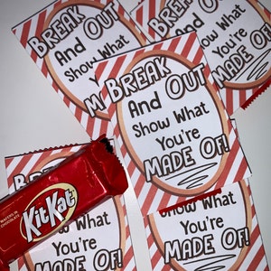 Sports Good Luck Tags Bundle, 5 Files Included of Competition Treat ...