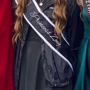 CUSTOM Embroidered Sashes Pageant/homecoming /bridal/birthday/college ...