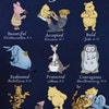 Christian Classic Winnie the Pooh Poster for Nursery Wall Art for Kids ...