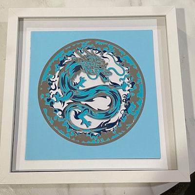 3D Cat, 3D Paper Cut Shadow Box Template, Multicolor Cat Svg ...