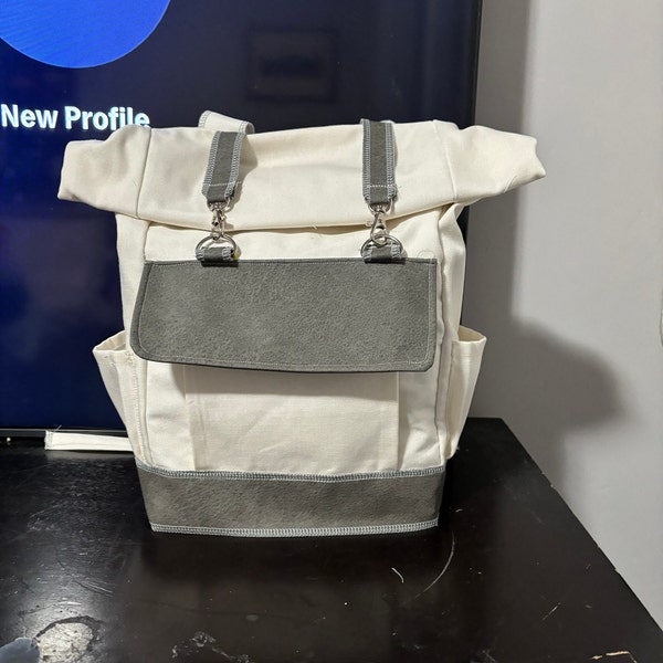 ROLLUP Backpack Sewing Pattern Instructions Printable - Etsy