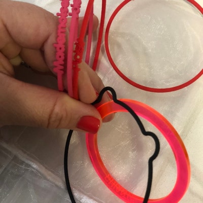 Diamond Ring Neon Jewel Neon Ring Minimalist Jewel - Etsy