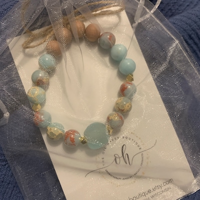 Sea Turtle Mother of Pearl Diffuser Bracelet Essential Oils ...