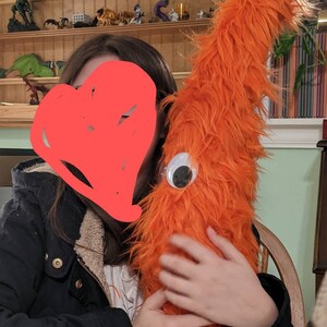 3ft Long Worm on a String Plush Limited Quantity - Etsy