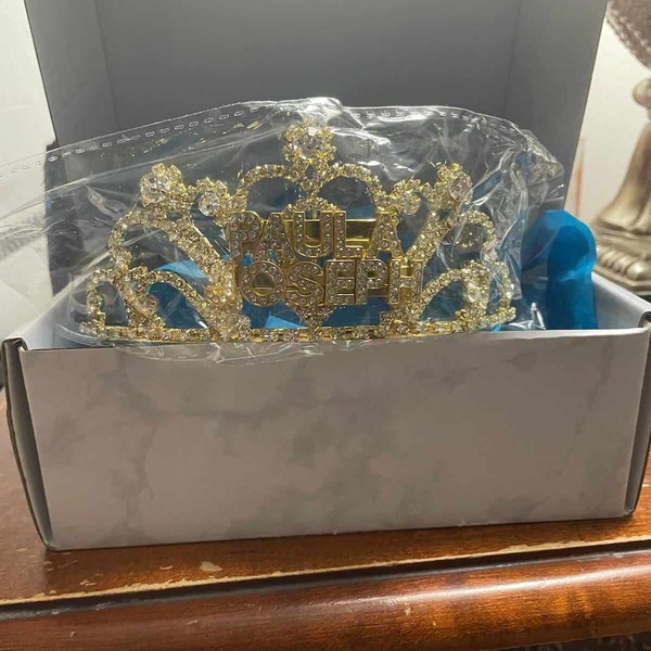 Custom/personalized Name Tiara - Etsy