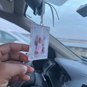 Hanging Car Photo Frames Rearview Mirror Hanging Accessory - Etsy