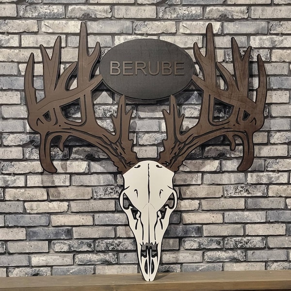 Plasma Cuttable Buck Skull - Etsy