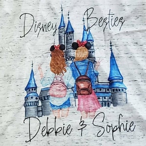 Disney Best Friends Shirt, Bff Disney Tank Tops, Besties Tshirts ...
