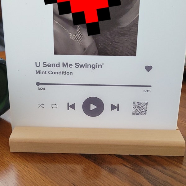 Custom Sound Wave, QR Code, Personalized Sound Wave Art, Gift for Him ...