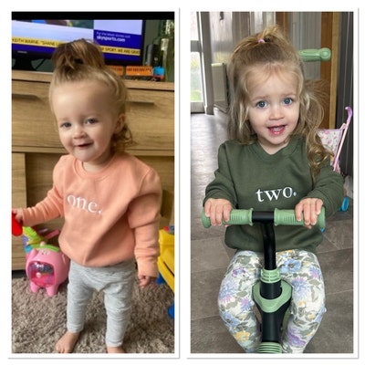 Personalised Birthday Jumper Embroidered 1st Birthday Top - Etsy