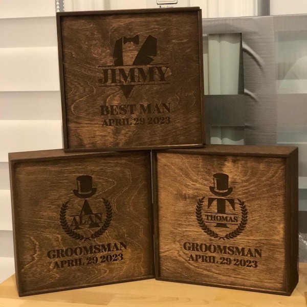 Groomsmen Gift Box, Groomsmen Proposal, Best Man Proposal, Father of ...