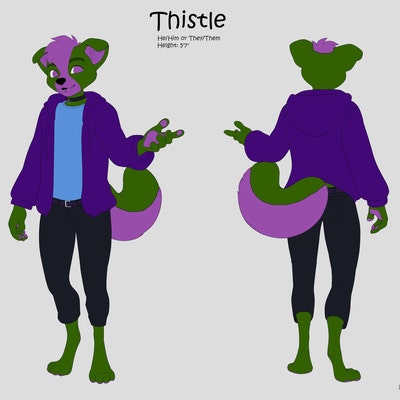 13 Species Furry Reference Sheet Base Kit .psd File - Etsy