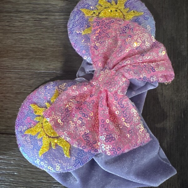 Castle and Balloons Mouse Ear Visor / Magical Castle Mouse Ears ...