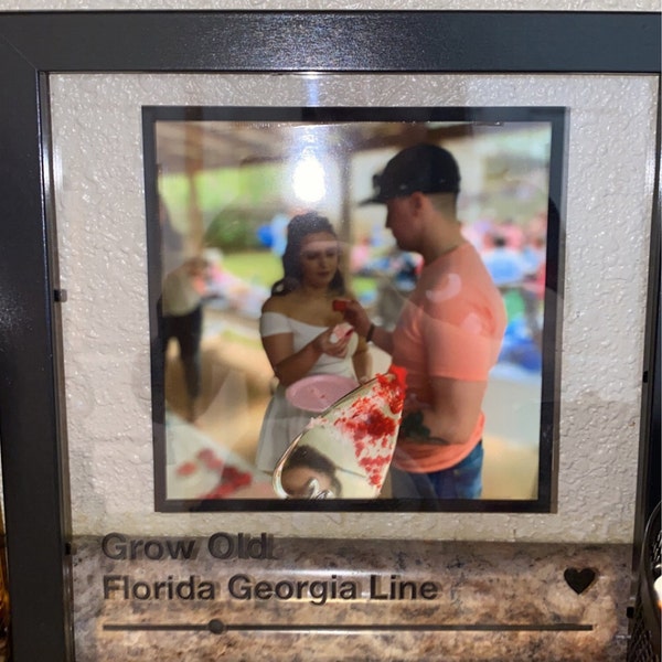 Custom Song / Album / Music Acrylic Cover Art Decor Sign, Laser ...