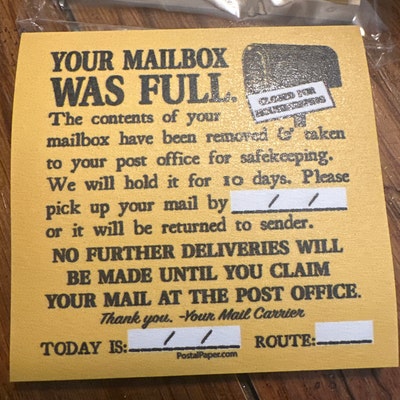 Goodbye Postal Retirement Announcement Lakeside Scene Mail Carrier ...