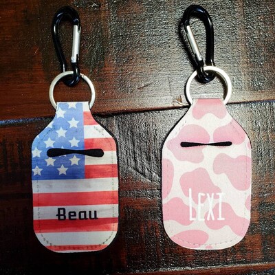 Chapstick Holder Design Sublimation Download, Lip Balm Holder Keychain ...