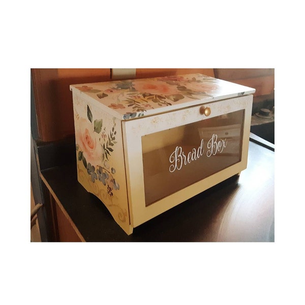 Bread Box Vinyl Sticker - Kitchen Organization Label - Die Cut Decal ...