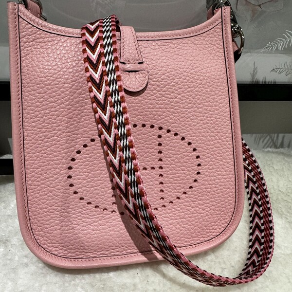 1.5'' Classic Grid Spider Web Pattern Designer Bag Straps Fashion ...