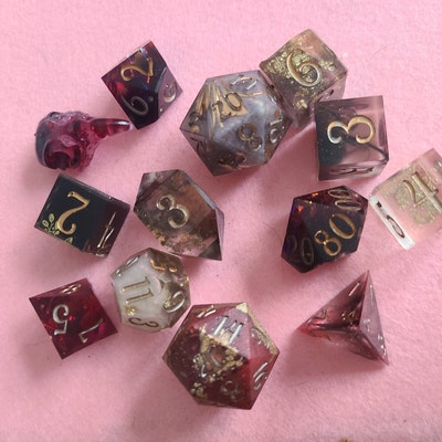Channel Divinity 7 Piece D&D Dice Set - Etsy