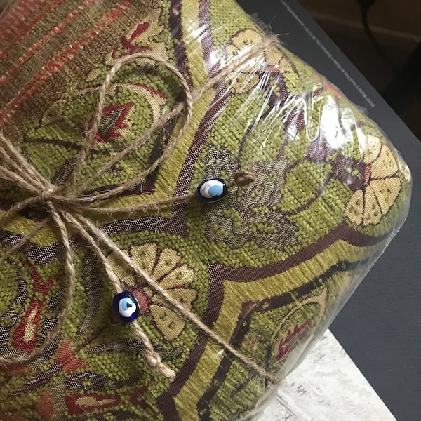 Upholstery Fabric,turkish Fabric, Green Carnation Pattern Fabric ...