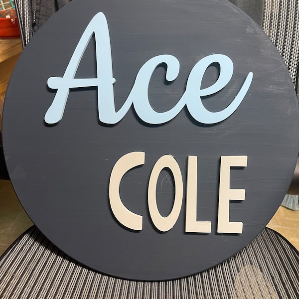 Wooden Name Signs Wooden Letters Personalized Wood Design Laser Cut Out ...